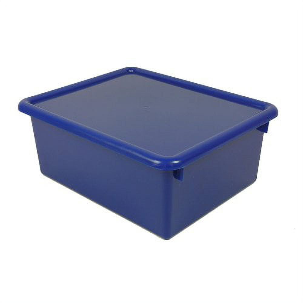 Stowaway Blue Letter Box With Lid - Walmart.com