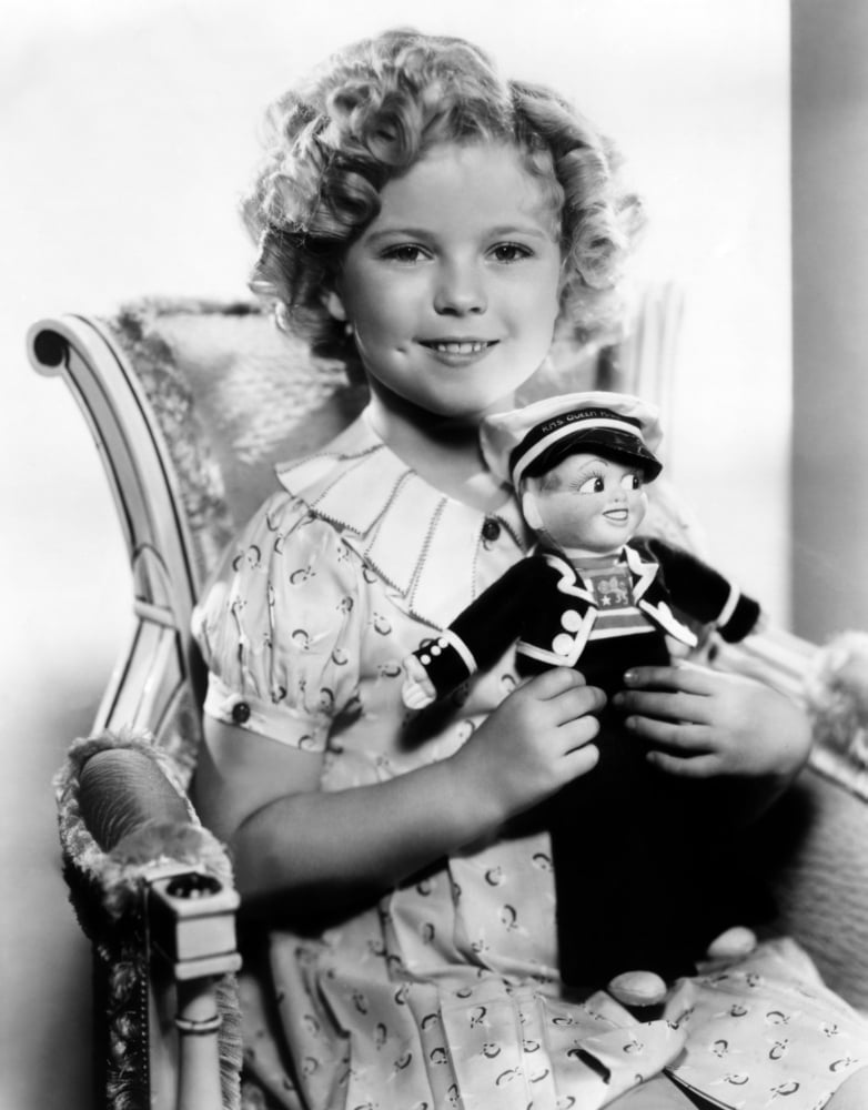 Stowaway Shirley Temple 1936 Holding Sailor Doll Tm And Copyright 20Th ...