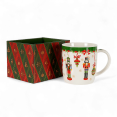 Stp Goods Festive Nutcracker Bone China Mug in Gift Box 12 fl oz (355 ...