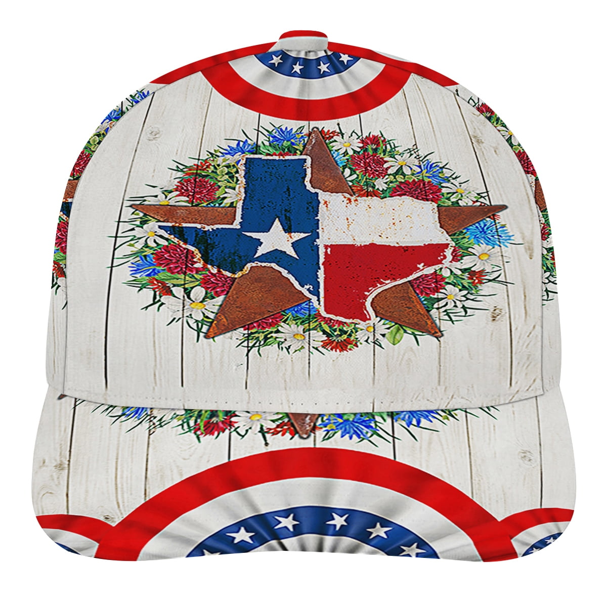 Str Texas Map baseball cap hat - Walmart.com