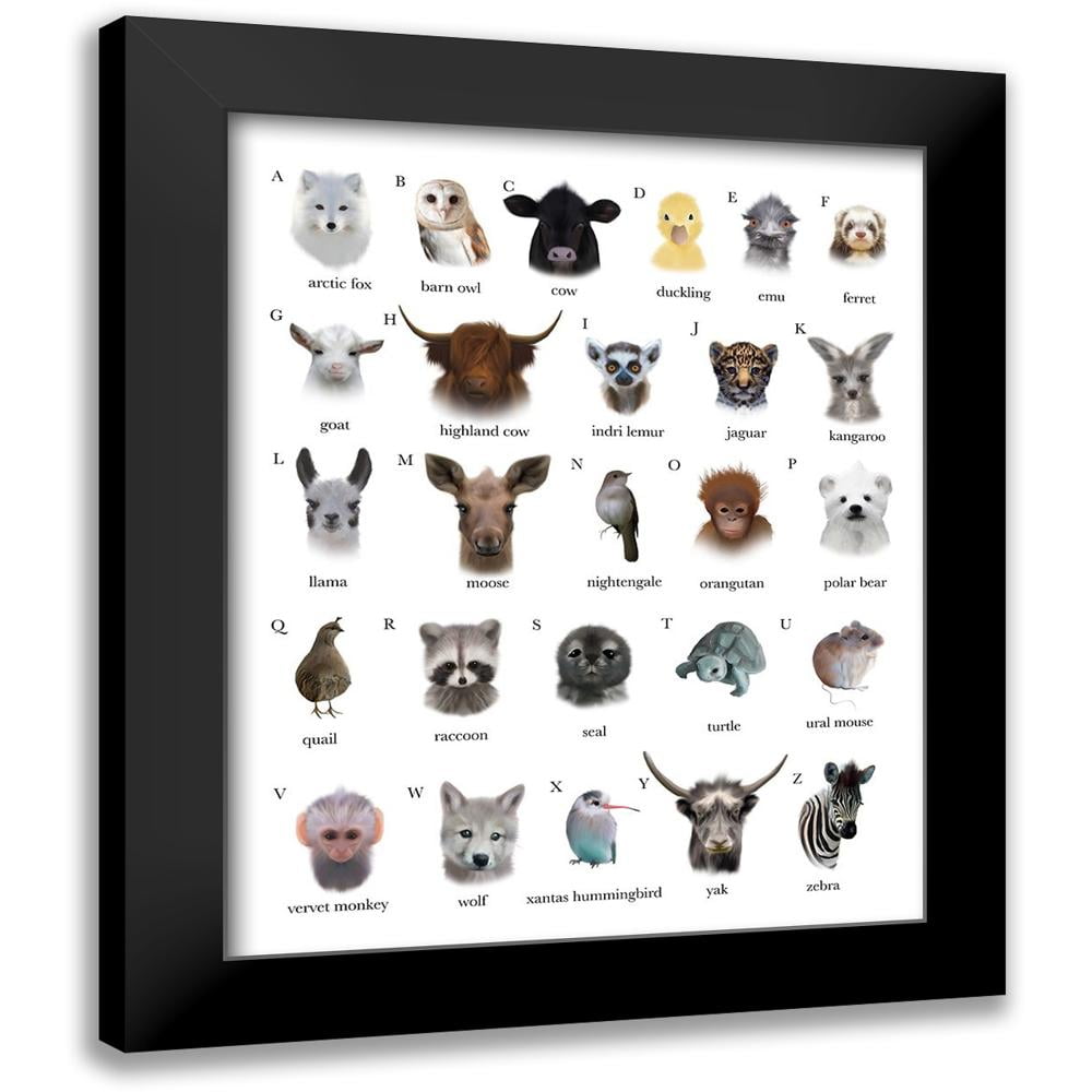 Straatsma, Leah 12x14 Black Modern Framed Museum Art Print Titled - A ...