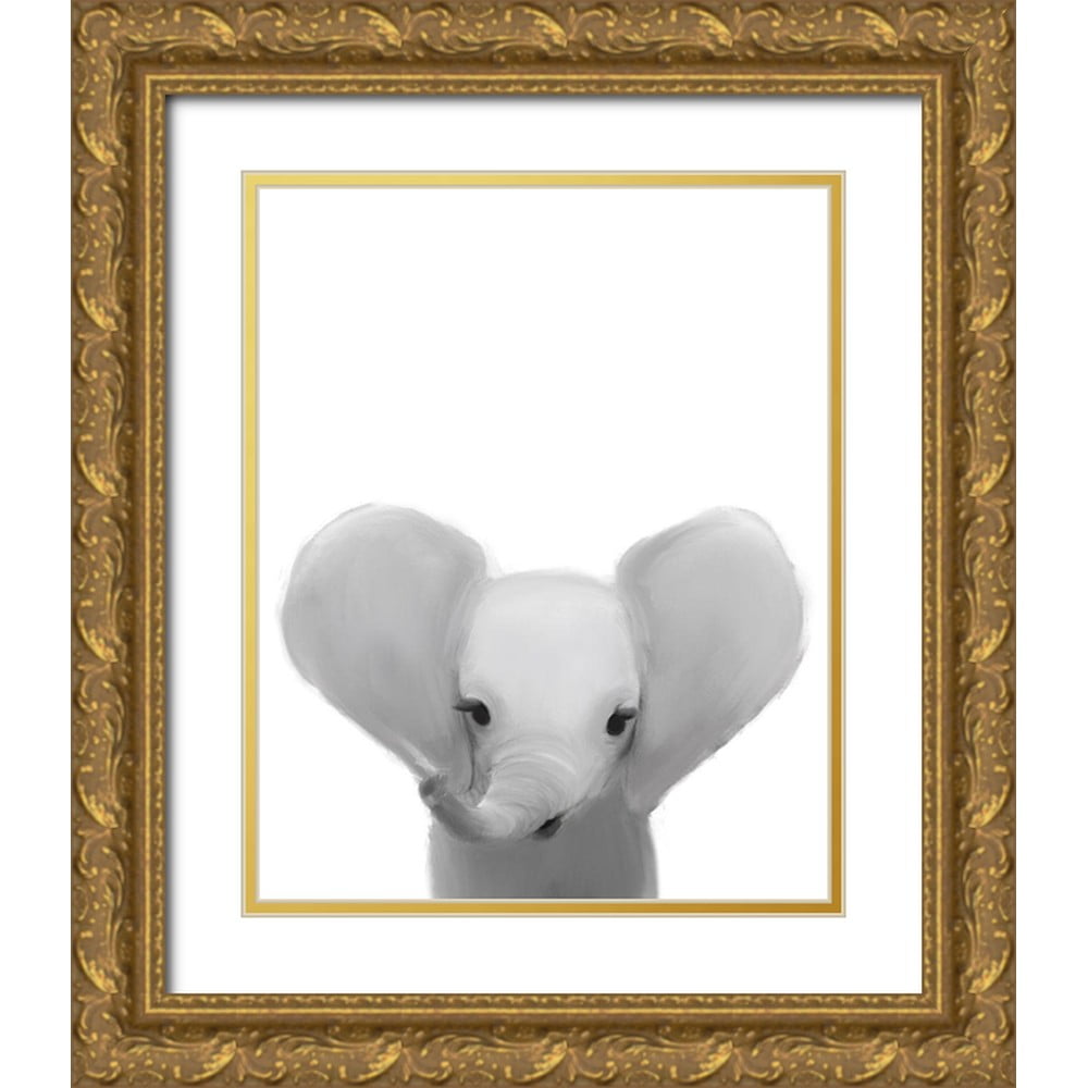 Straatsma, Leah 12x14 Gold Ornate Wood Framed with Double Matting ...