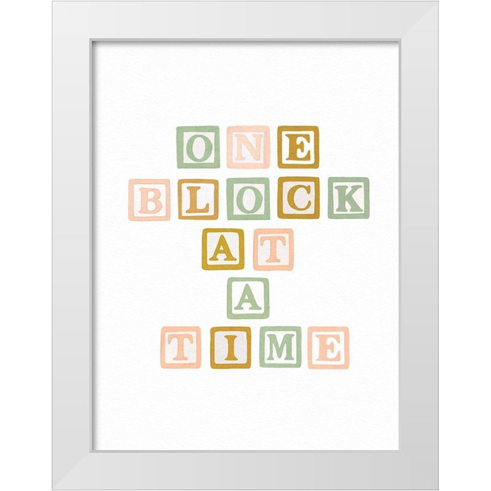 Straatsma, Leah 12x14 White Modern Wood Framed Museum Art Print Titled ...