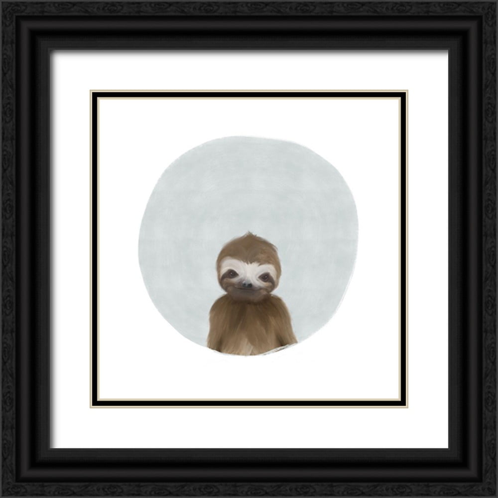 Straatsma, Leah 15x15 Black Ornate Wood Framed with Double Matting ...