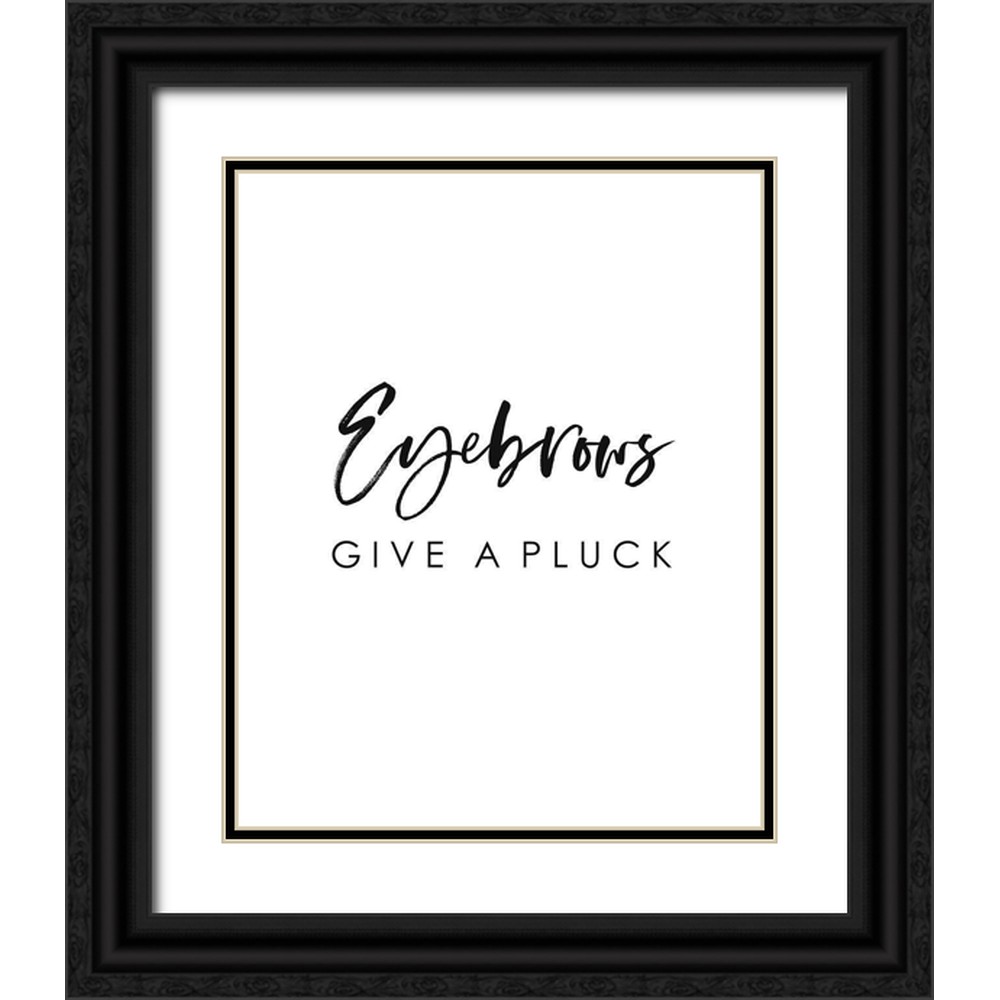Straatsma, Leah 15x18 Black Ornate Wood Framed with Double Matting ...