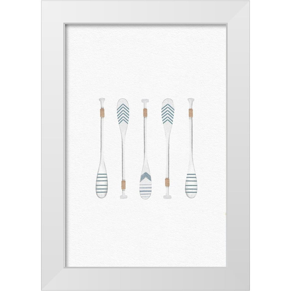 Straatsma, Leah 17x24 White Modern Wood Framed Museum Art Print Titled ...