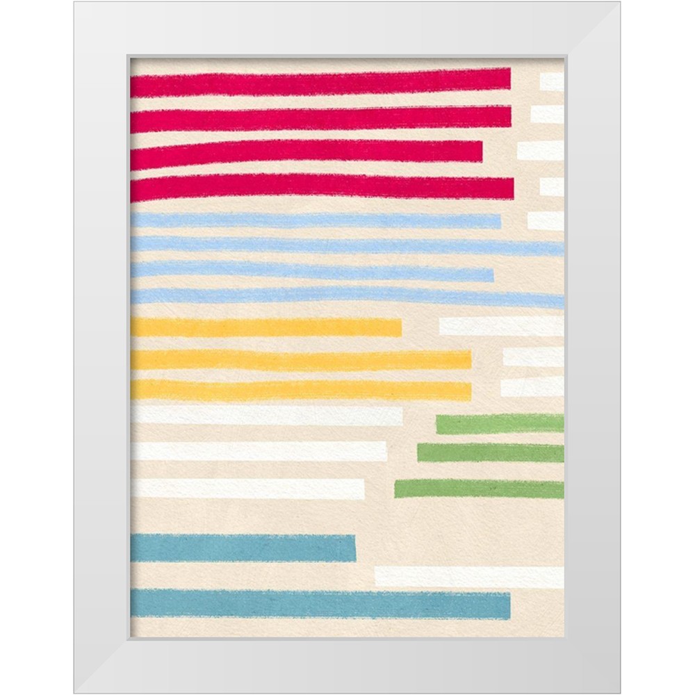 Straatsma, Leah 19x24 White Modern Wood Framed Museum Art Print Titled ...