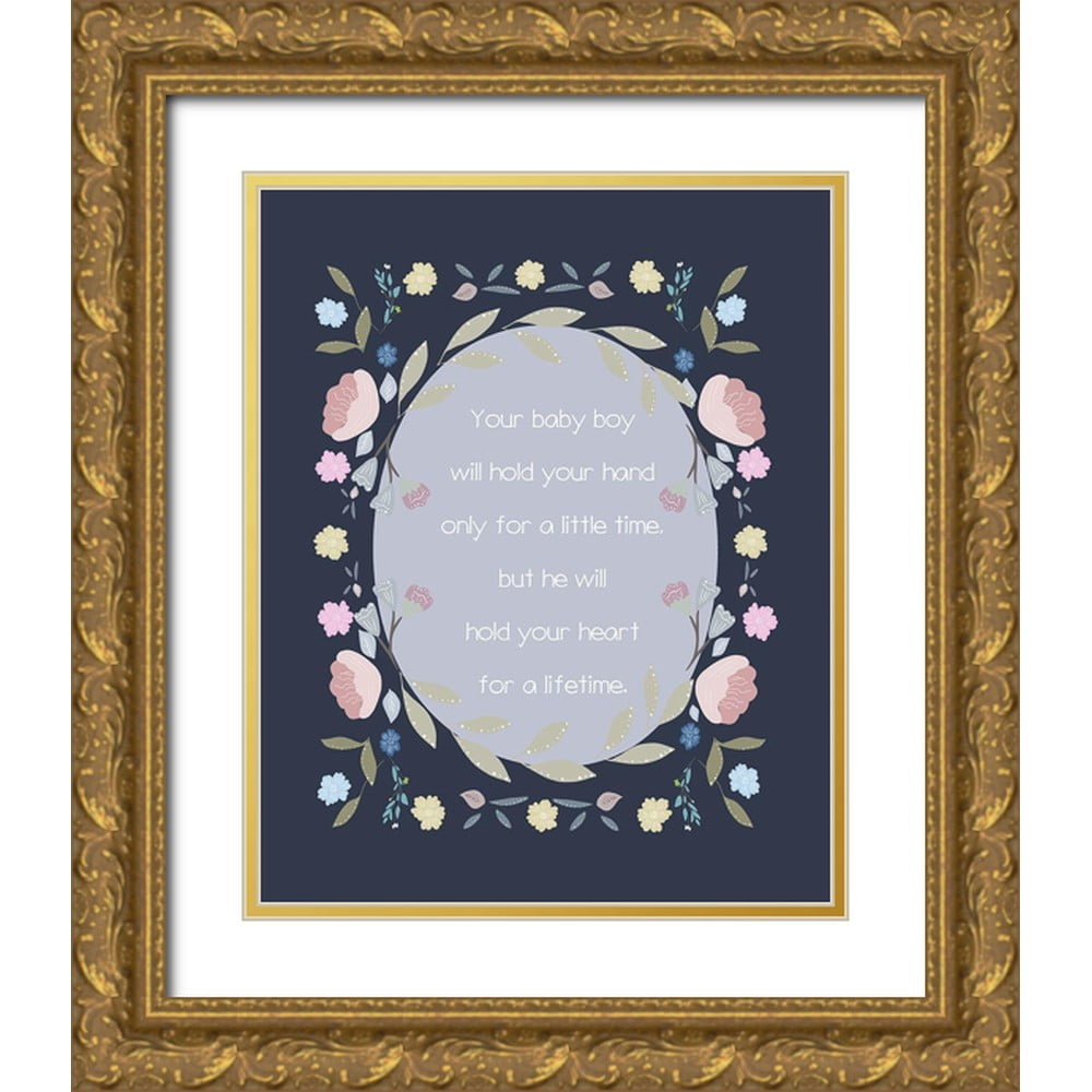 Straatsma, Leah 20x24 Gold Ornate Wood Framed with Double Matting ...