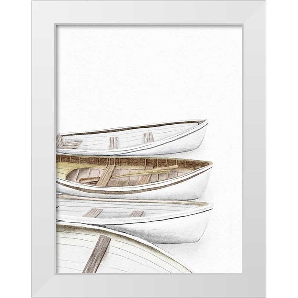 Straatsma, Leah 25x32 White Modern Wood Framed Museum Art Print Titled ...