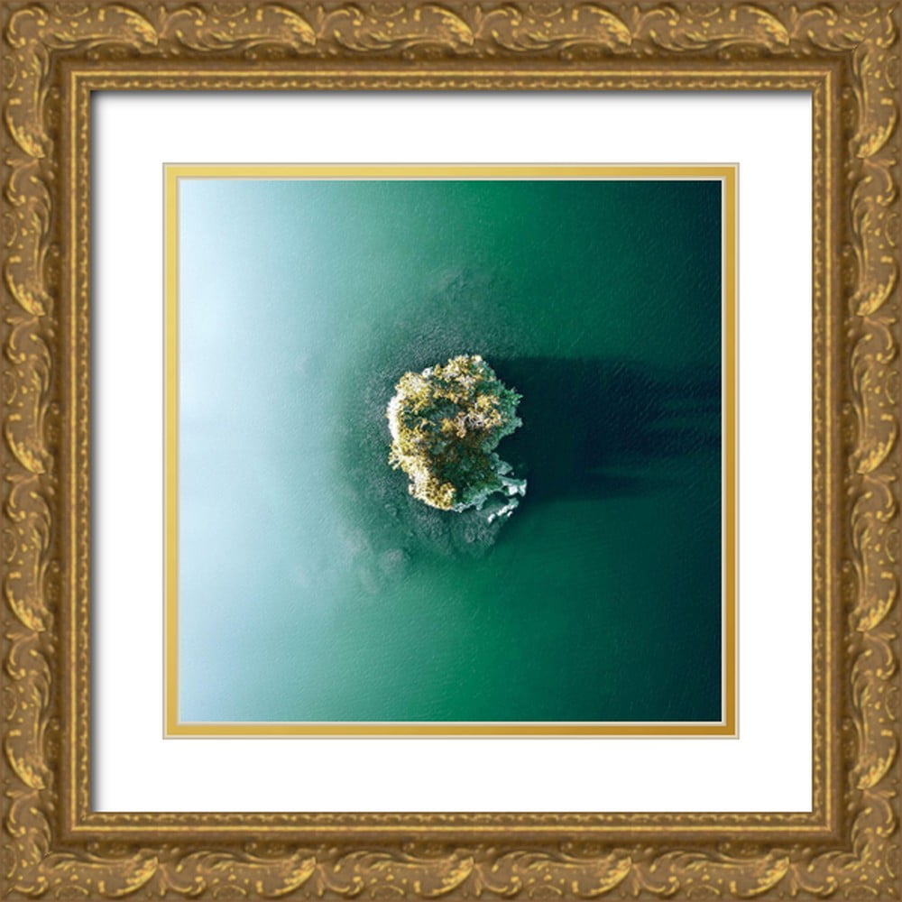 Straatsma, Leah 26x26 Gold Ornate Wood Framed with Double Matting ...