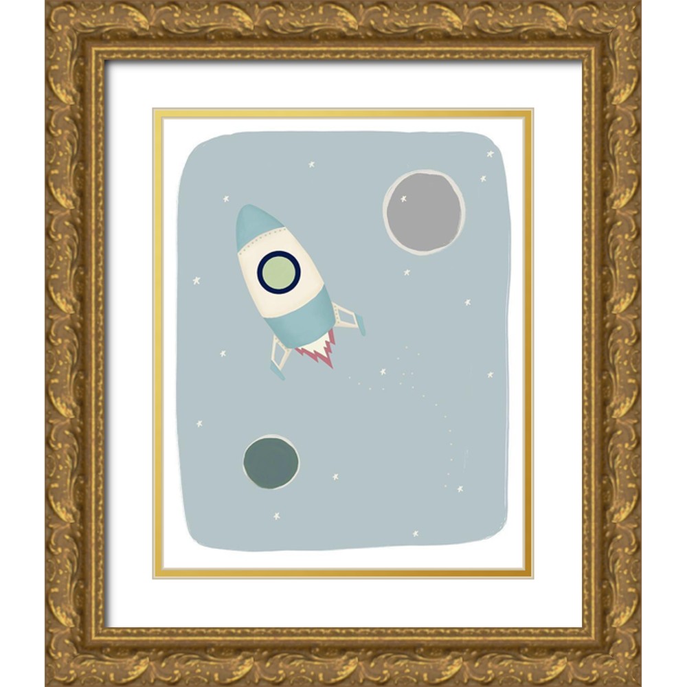 Straatsma, Leah 26x32 Gold Ornate Wood Framed with Double Matting ...