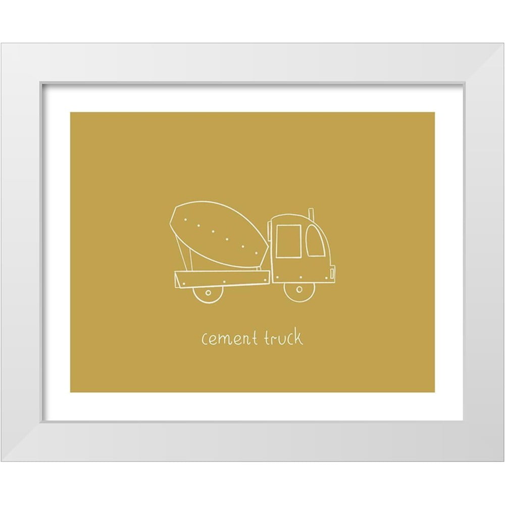 Straatsma, Leah 32x26 White Modern Wood Framed Museum Art Print Titled ...