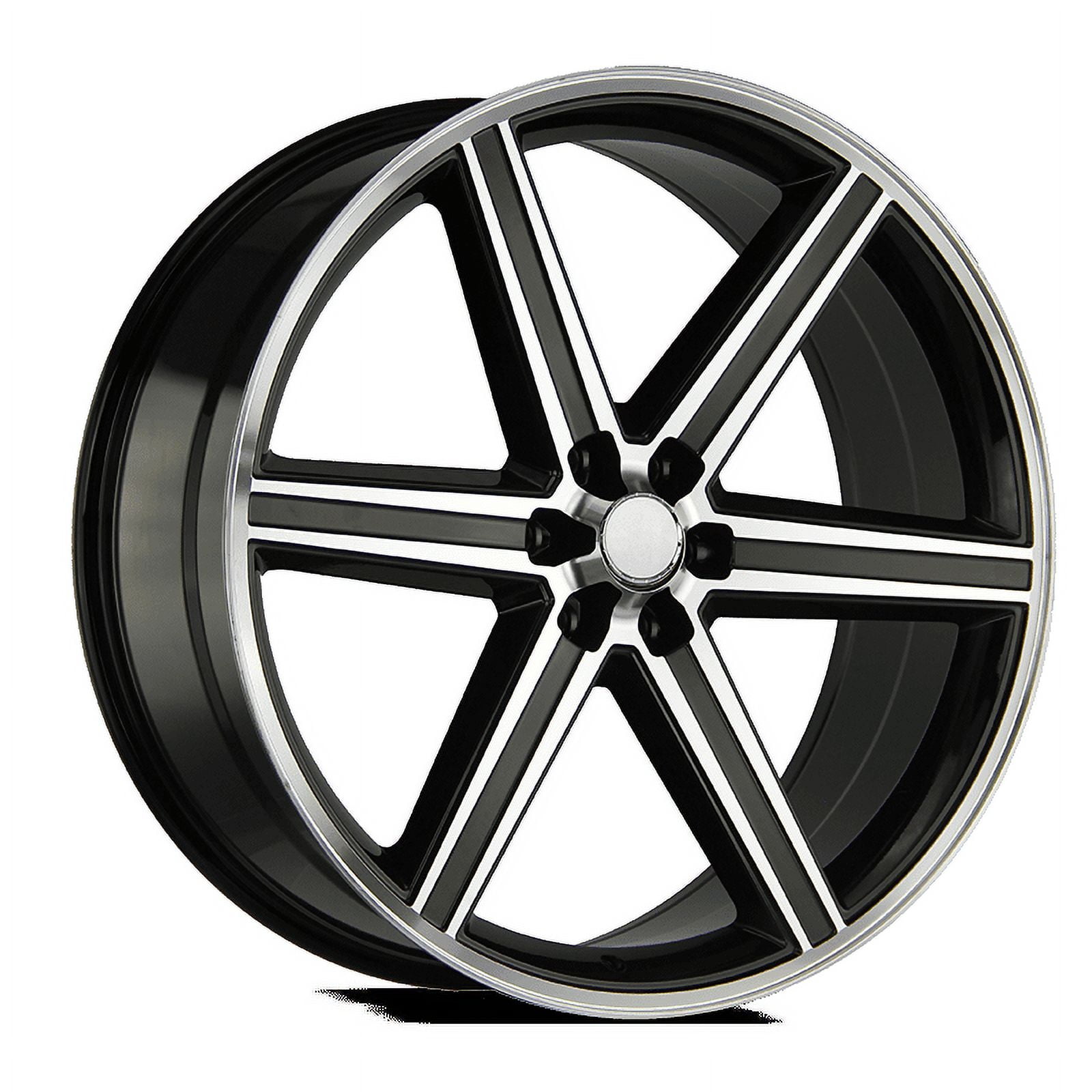 Strada 22" Inch 5x120 Wheel Rim IROC R148 22x9 +10mm Black MACHINED ...