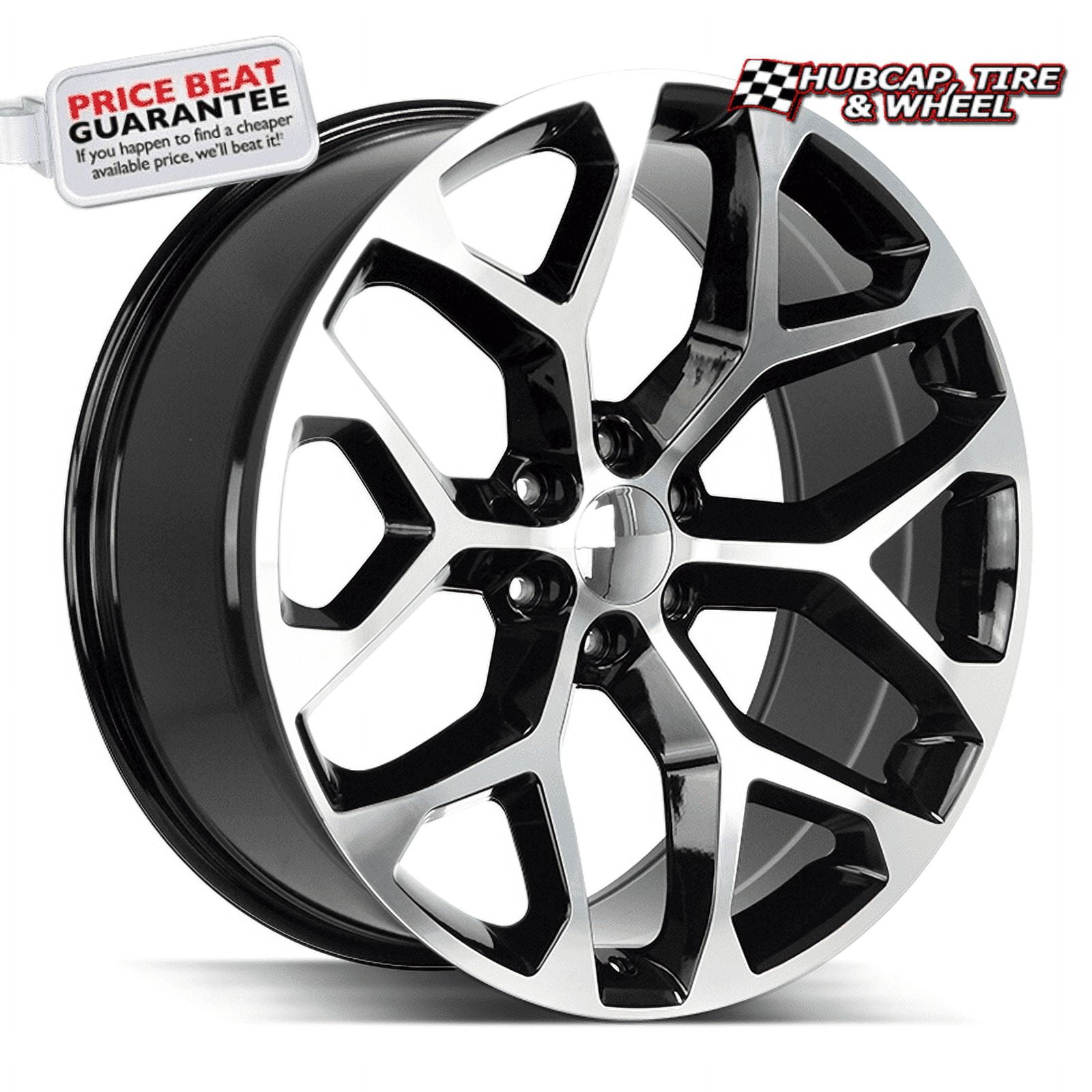 Strada OE Replica Snowflake Gloss Black Machined - 22X9-6x139.7 Bolt ...