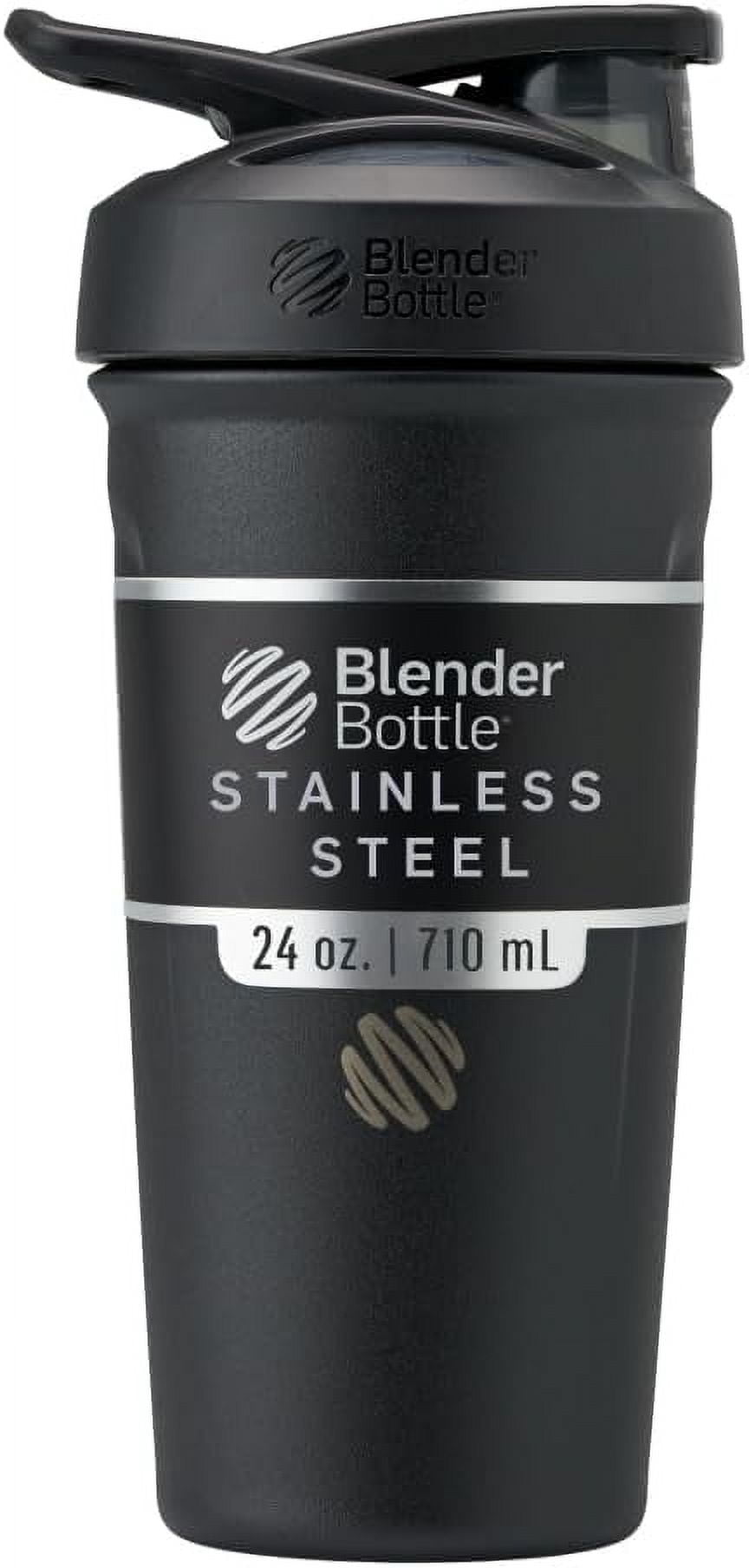 Strada Shaker Cup Insulated Stainless Steel Water Bottle with Wire ...