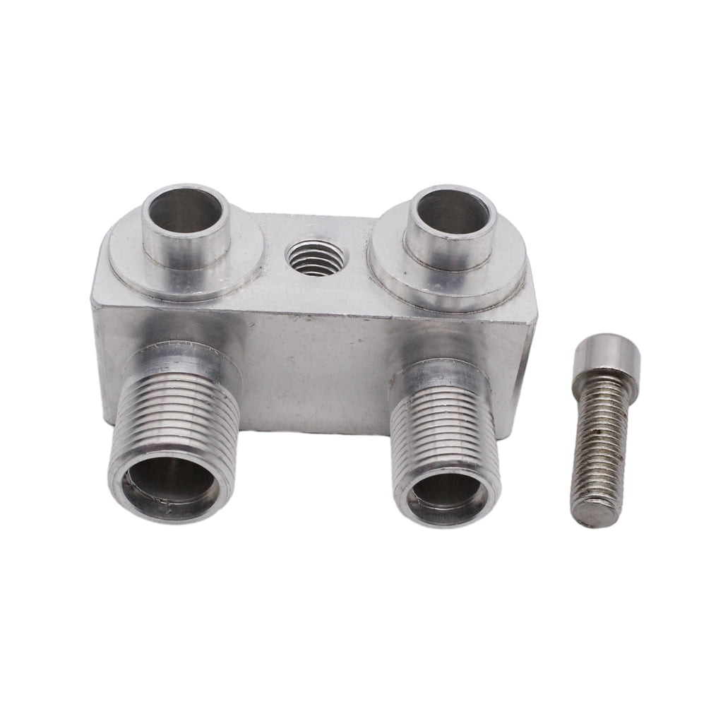 Straight A/C Compressor Pad Mount Fitting Adapter Wear Resistant ...