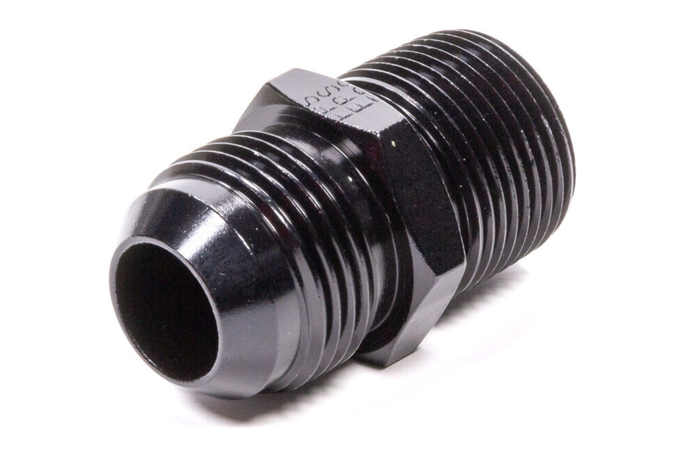 Straight Adapter Fitting #12 X 3/4 NPT Black - Walmart.com