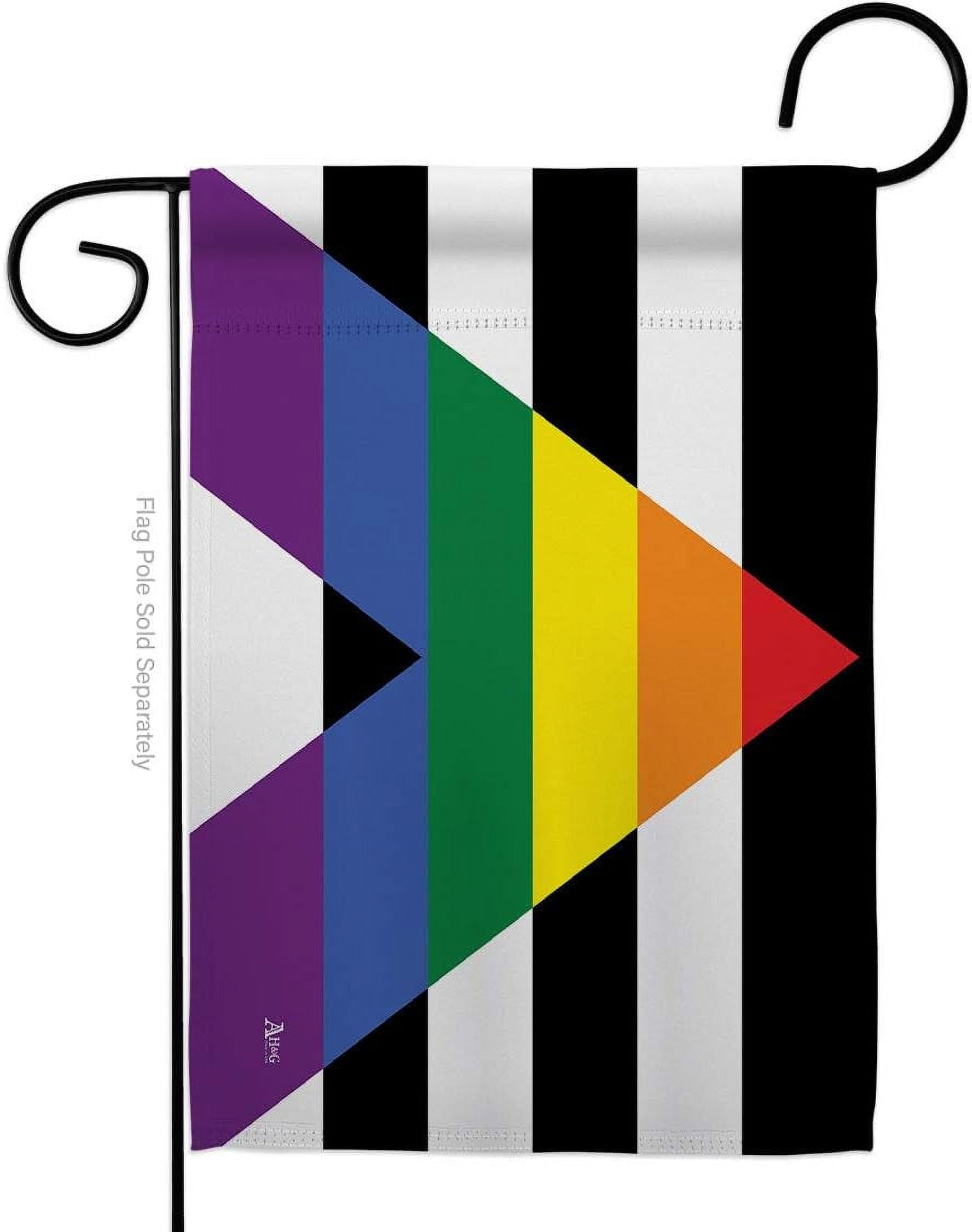 Straight Allies for Equality Garden Flag - Support Pride Rainbow Love ...