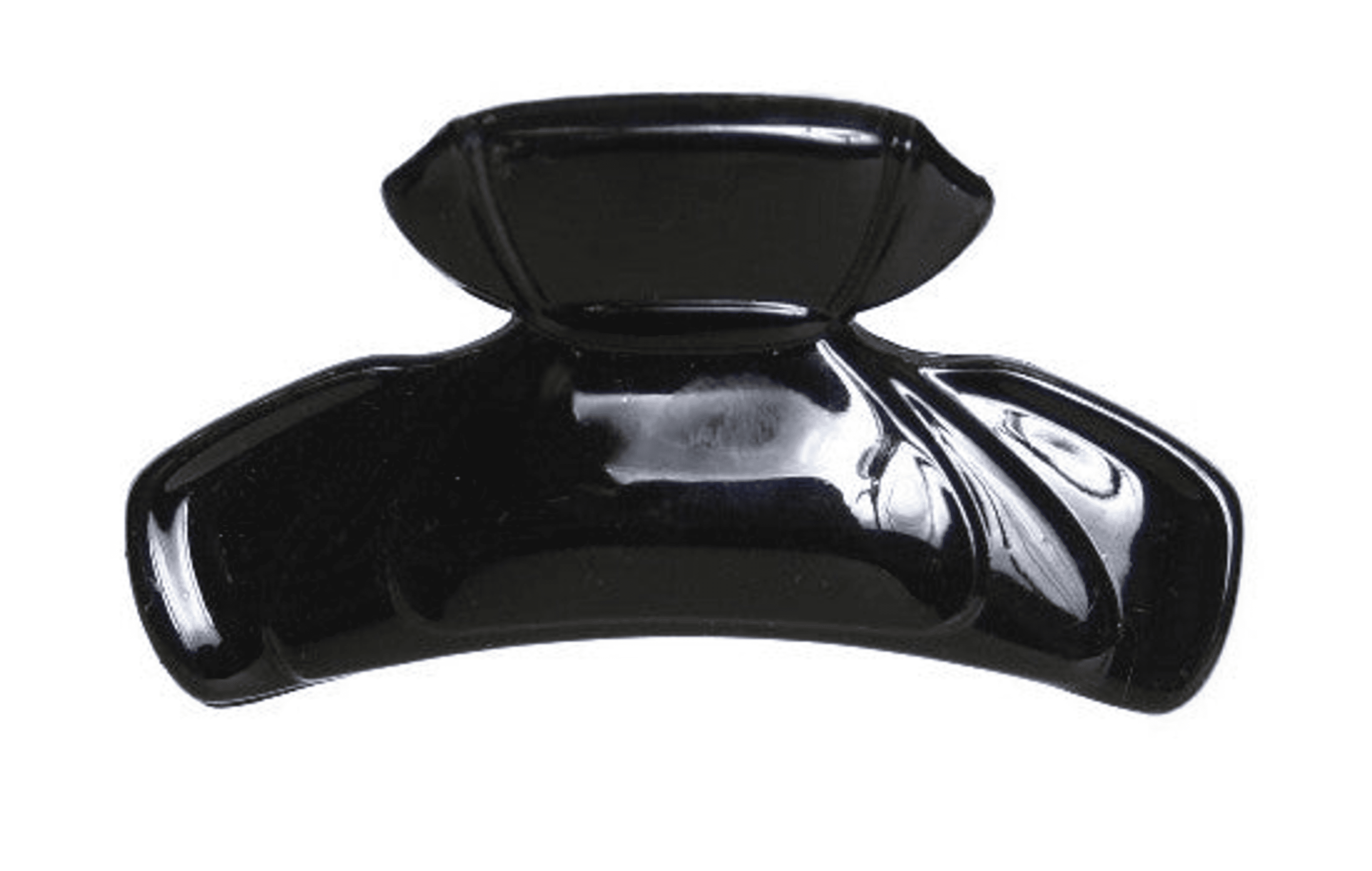 Straight Back Hair Claw Black [ ] - Walmart.com