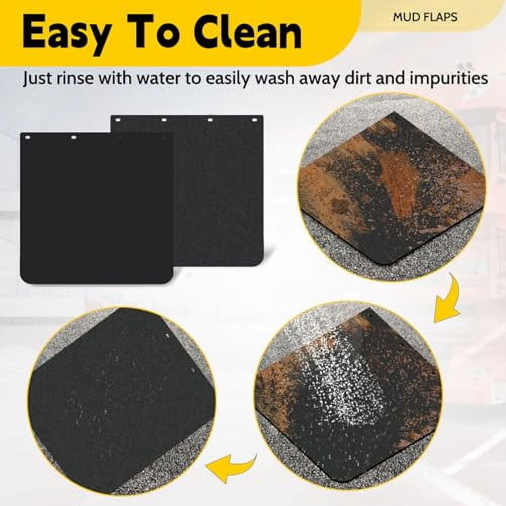 Straight Bar Type Semi Trucks Mud Flap Hangers 2 coils Damping Spring ...