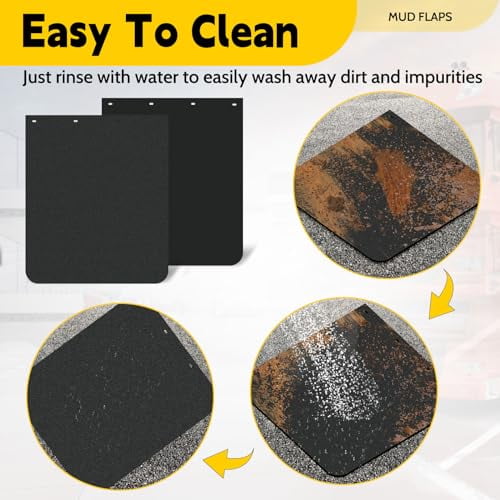 Straight Bar Type Semi Trucks Mud Flap Hangers 2 coils Damping Spring ...