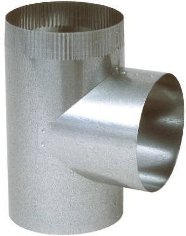 Imperial Straight Branch Tee, Galvanized - 26 Gauge - 3 x 3 x 3 In ...