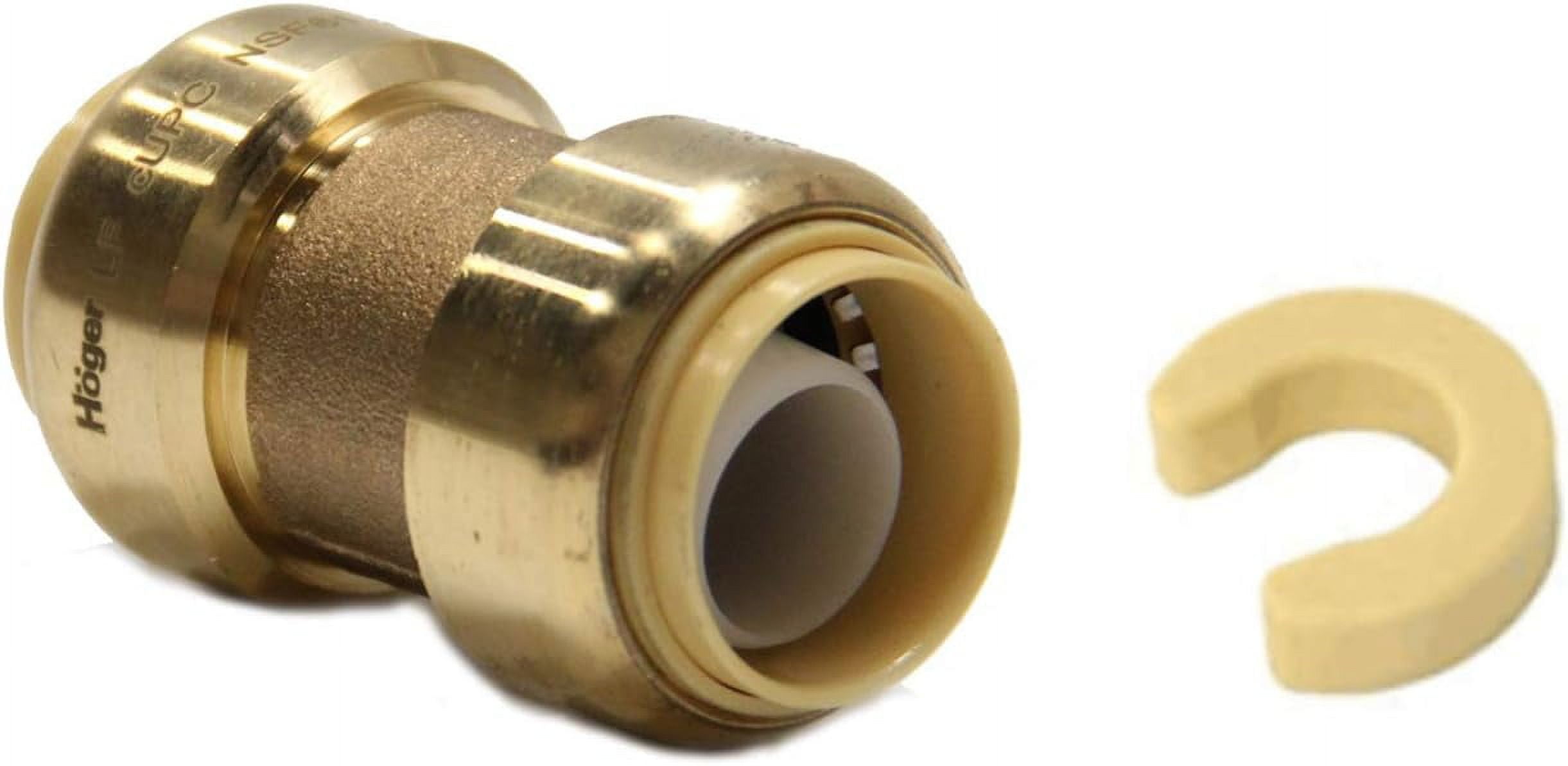 Straight Coupling Push-Fit Fitting To Connect Pex, Copper, CPVC With ...