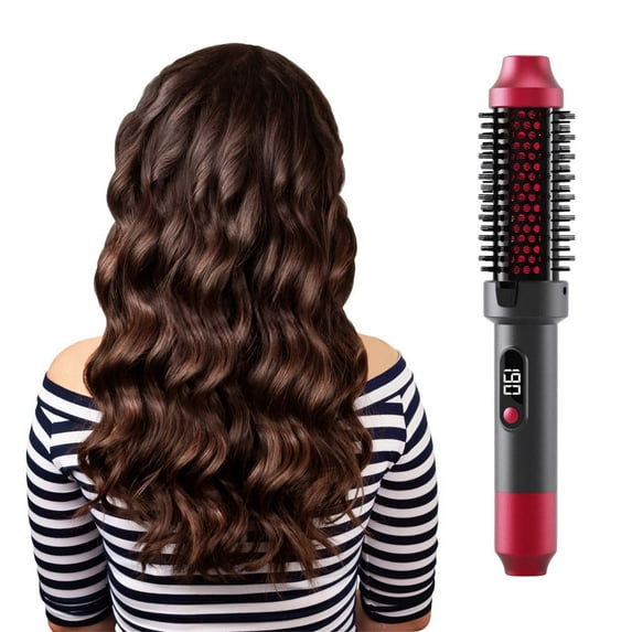 Straight & Curler Hair Styling Tool with Red Light for Damage Control ...