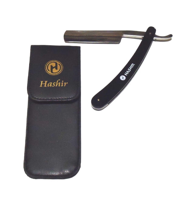 Straight Edge Steel Razor Folding Shaving Barber Tool + Case - Walmart.com
