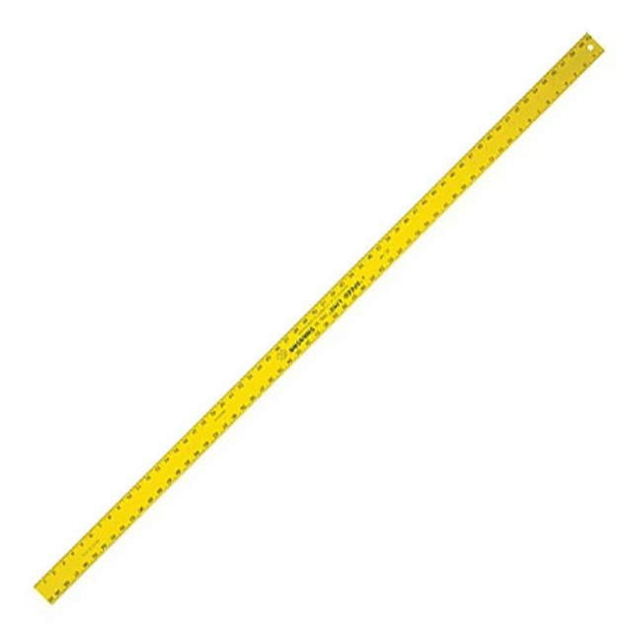 Straight Edge Yellow Measuring Rule, 60 in. - Walmart.com