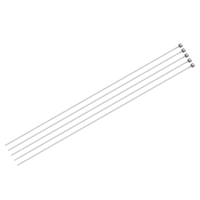 Straight Ejector Pins, 1.5mm Dia 65Mn Steel Round Tip Punch 300 Length ...