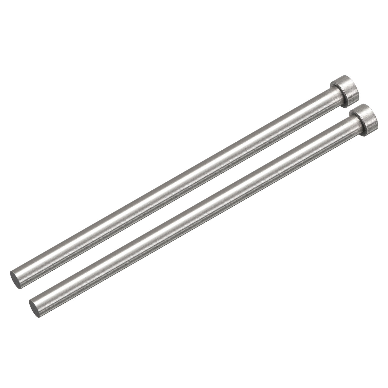 Straight Ejector Pins, 11mm Dia 65Mn Steel Round Tip Punch 200 Length ...