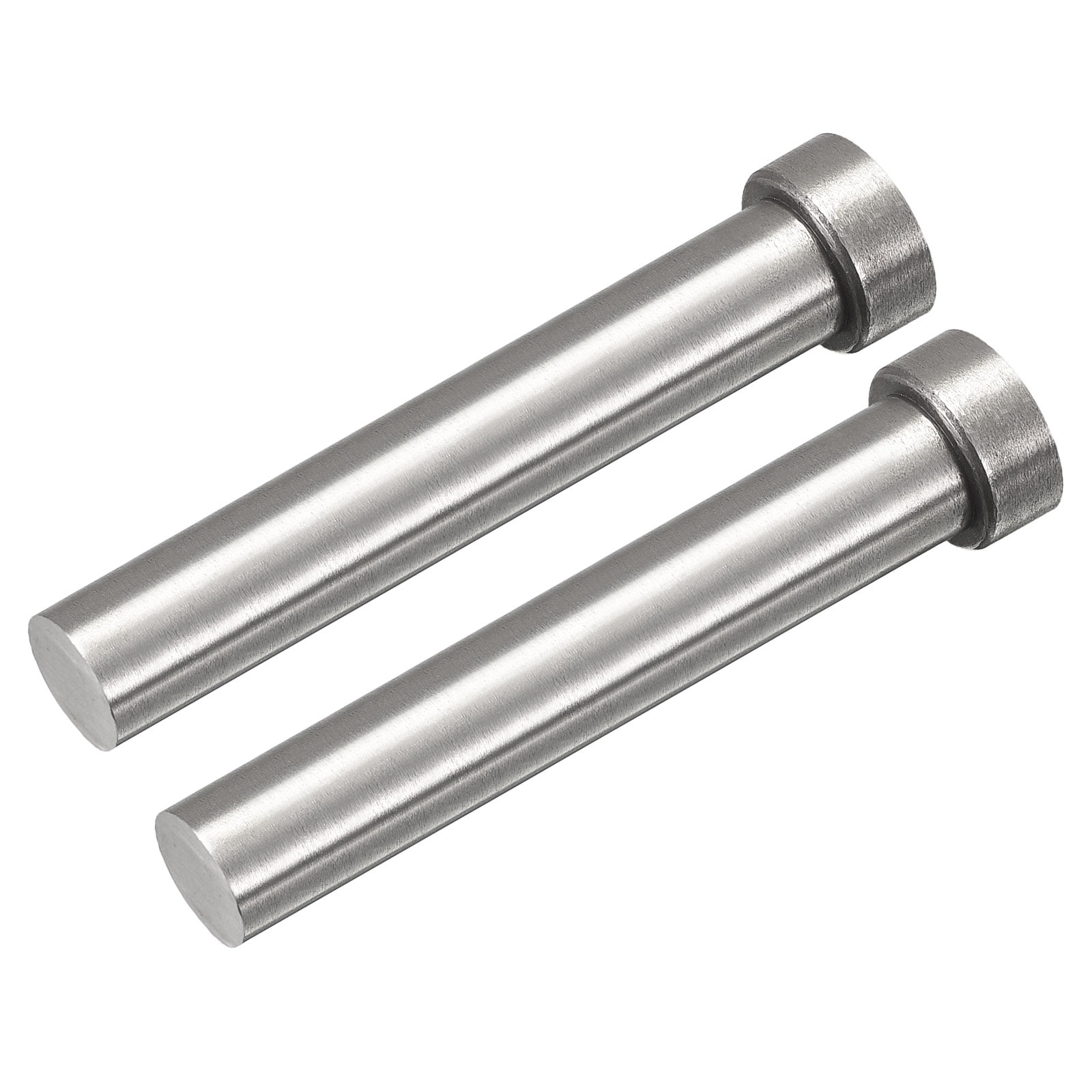 Straight Ejector Pins, 14mm Dia 65Mn Steel Round Tip Punch 100 Length ...