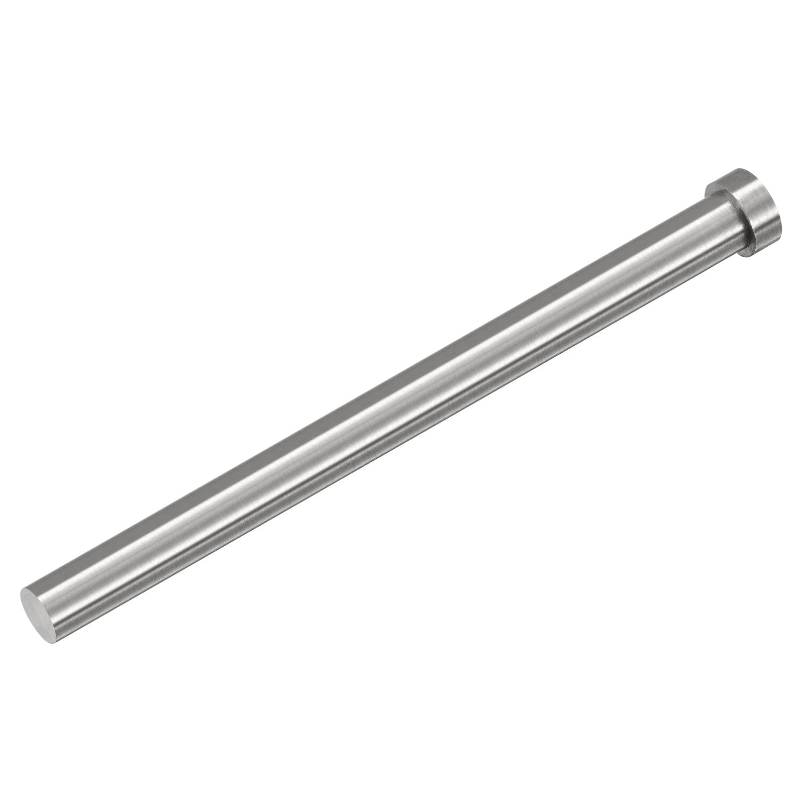 Straight Ejector Pins, 15mm Dia 65Mn Steel Round Tip Punch 200 Length ...