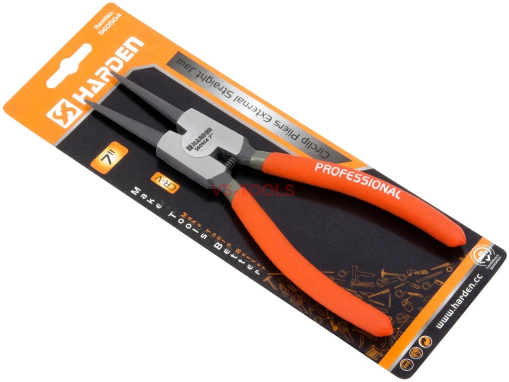 Straight External Retaining Snap-Ring C-Clip Circlip Removal Pliers ...