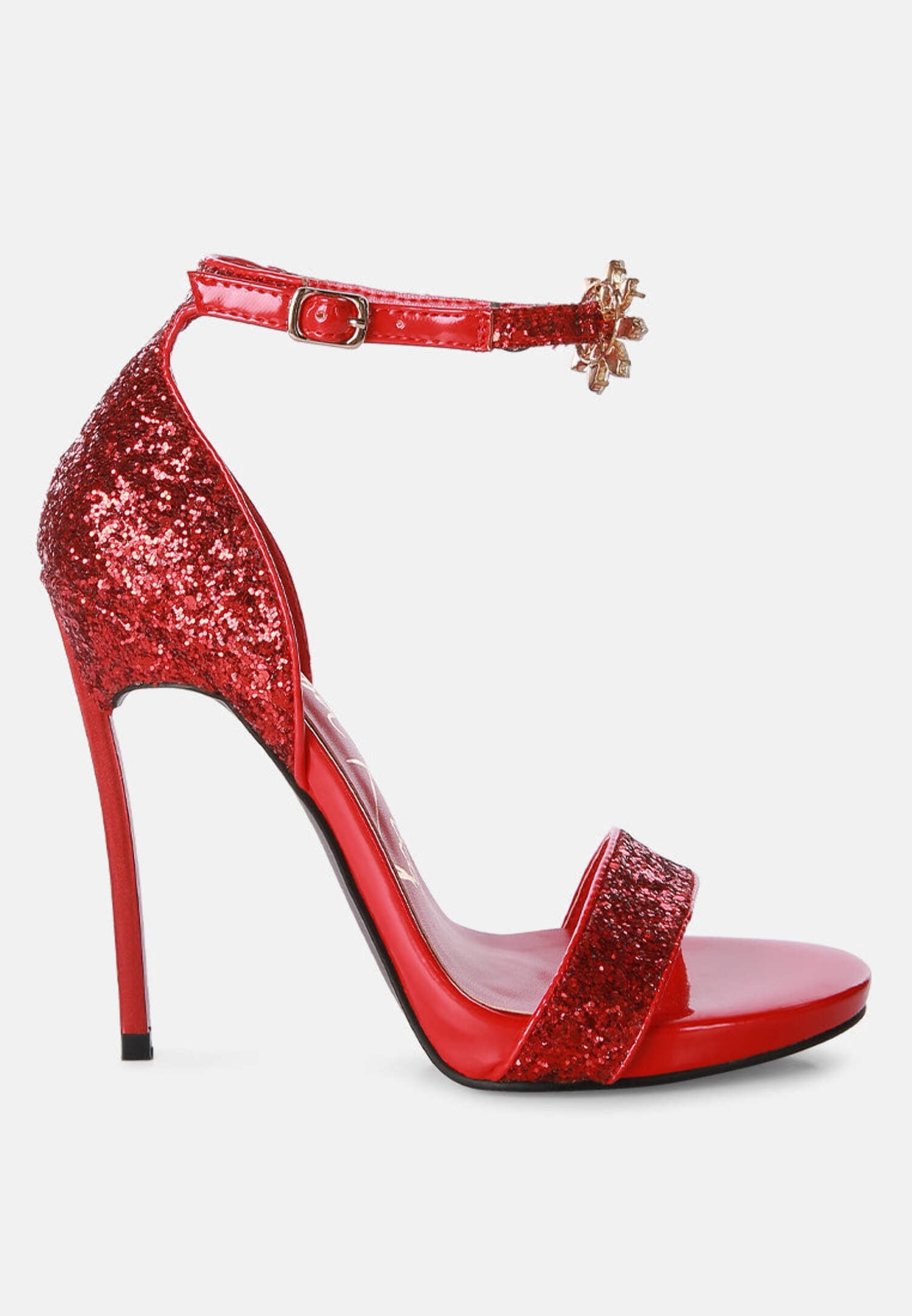 Straight Fire High Heel Glitter Stilettos - Walmart.com