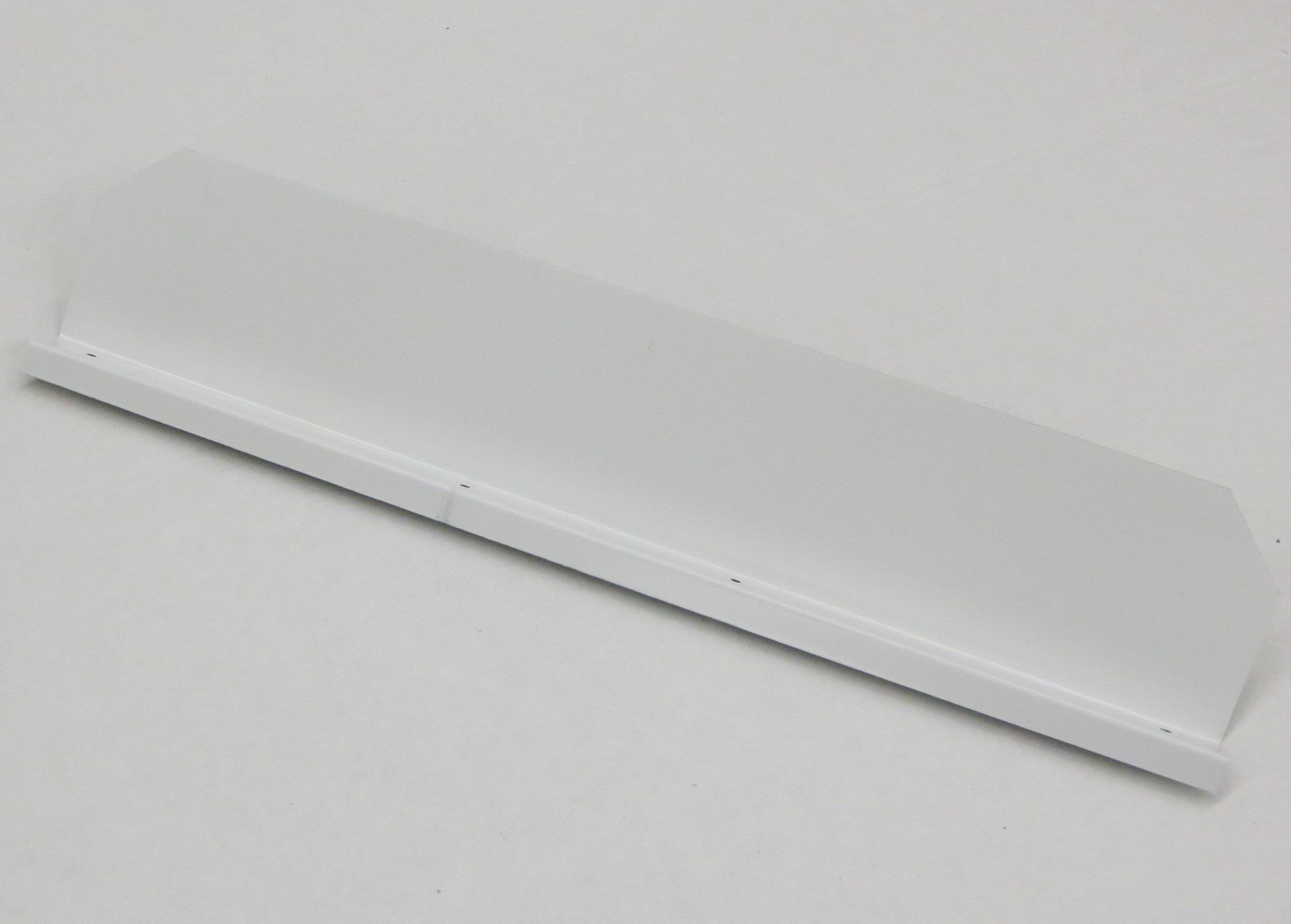 Straight Gutter Valley Splash Guard HIGH GLOSS WHITE - 12 ct - Walmart.com