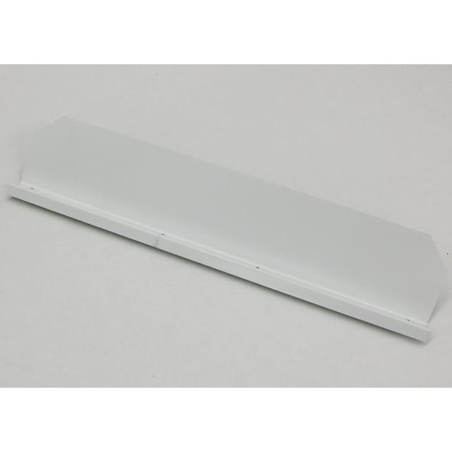 Straight Gutter Valley Splash Guard HIGH GLOSS WHITE - 12 ct - Walmart.com