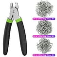Tmalltide, 3/8" to 3/4" Straight Hog Ring Pliers 240 Piece - Walmart.com
