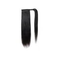 Straight Human Hair Ponytail Wrap Around 100% Human Hair Ponytails for ...