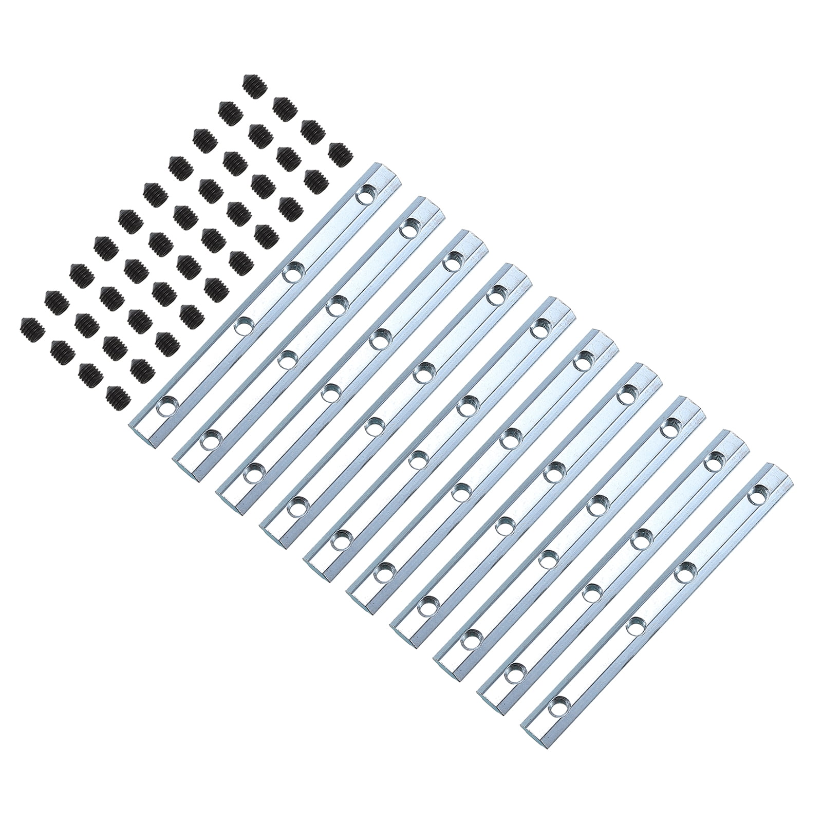 Straight Line Connector, 10Pack 3.9inch Inside Joint Brackets with M5 ...