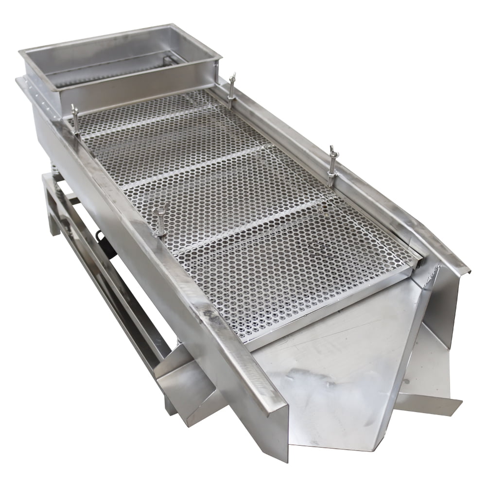 Straight Linear Vibrating Screen Stainless Steel Vibrating Sieve Screen ...