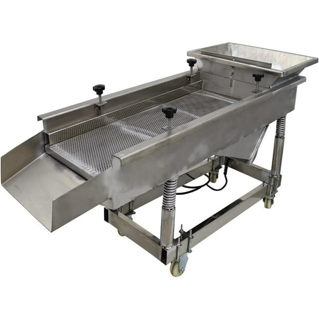 Straight Linear Vibrating Sieve Screen Shaker Linear Sifter Stainless ...