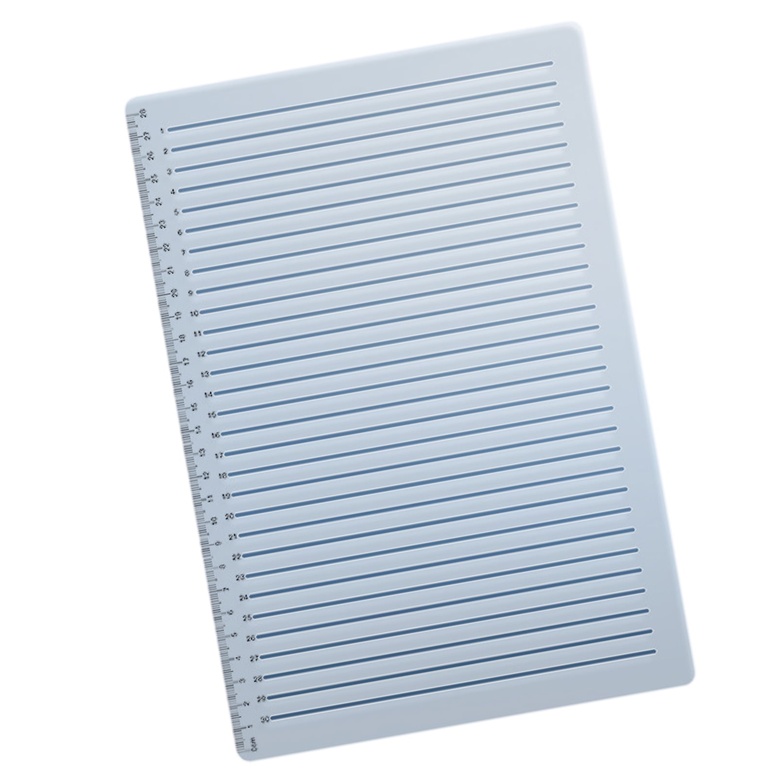 Straight Lines Stencil Template College Ruled Scale Writing Lines ...