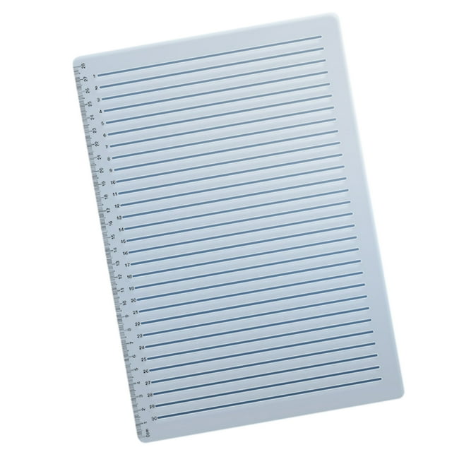 Straight Lines Stencil Template College Ruled Scale Writing Lines ...