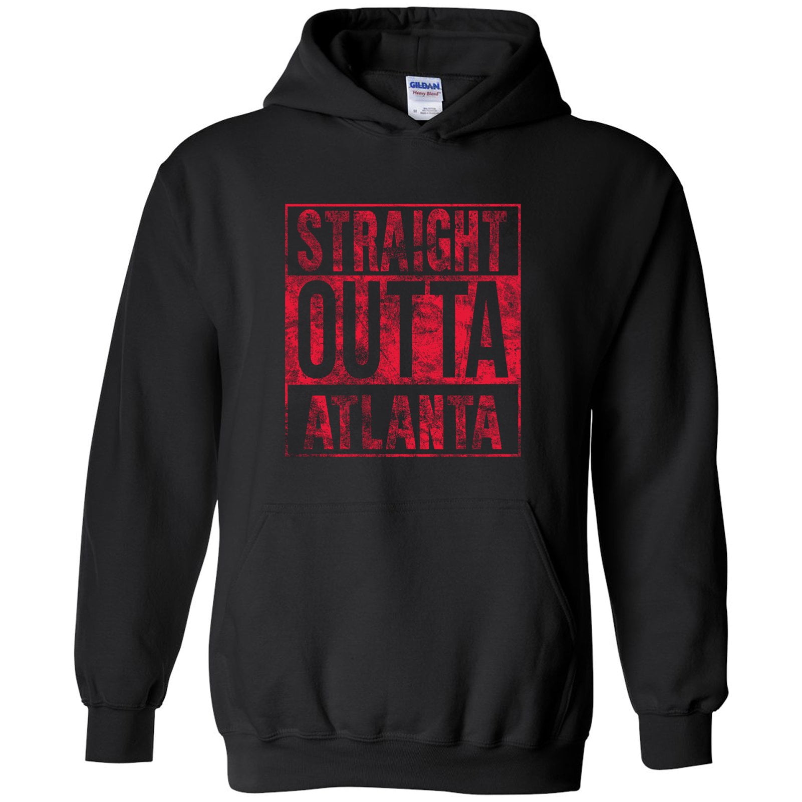 Straight Outta Atlanta - Georgia Football Hometown Pride Hoodie - Small ...