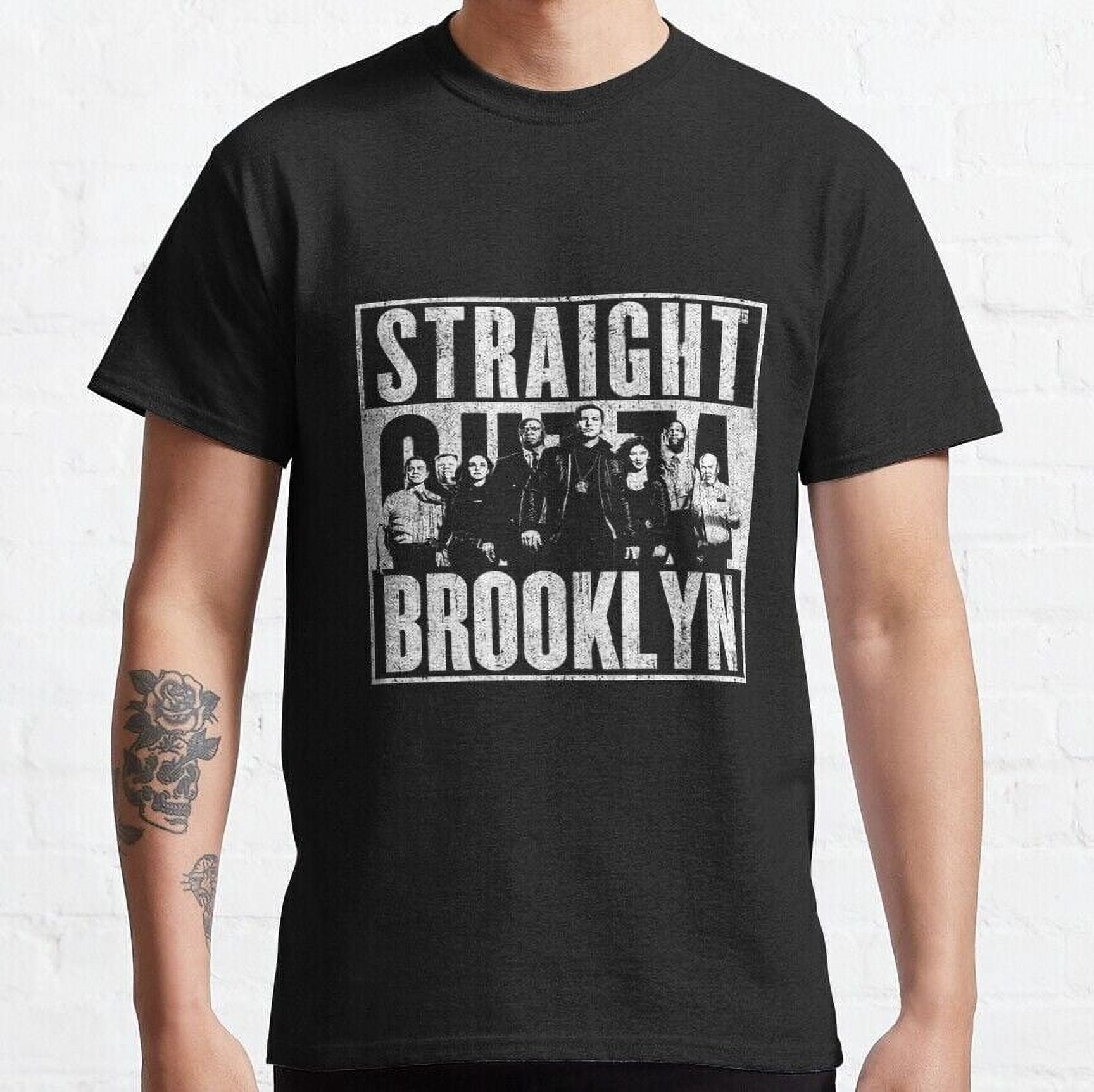 Straight Outta Brooklyn nine nine Tshirt The B99 Funny TV Series Top ...
