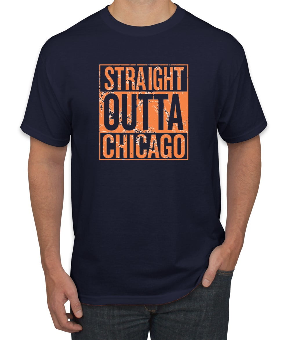 Straight Outta Chicago CHI Fan | Fantasy Football | Mens Sports Graphic ...