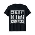 Straight Outta Comp Sci Parody Computer Science Gift T-Shirt - Walmart.com