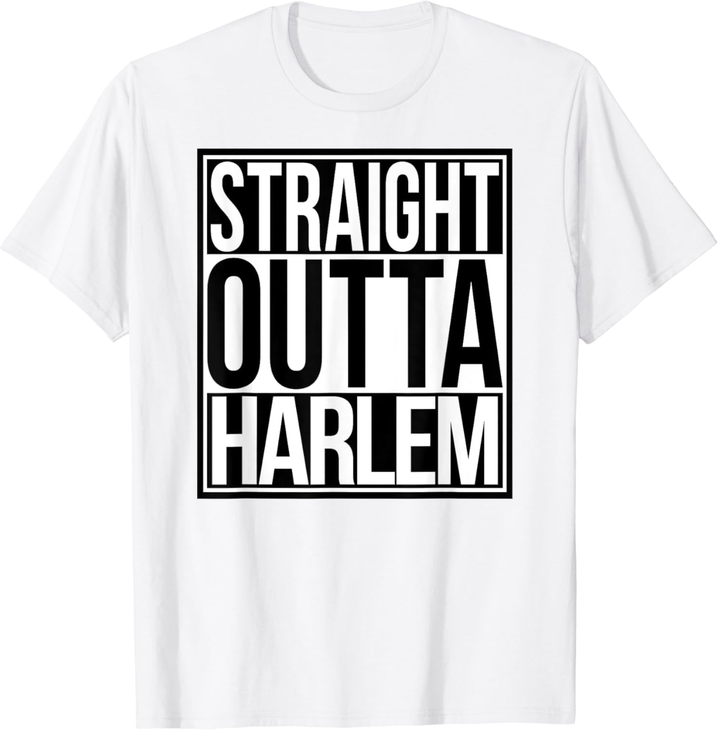 Straight Outta Harlem T-Shirt - Walmart.com